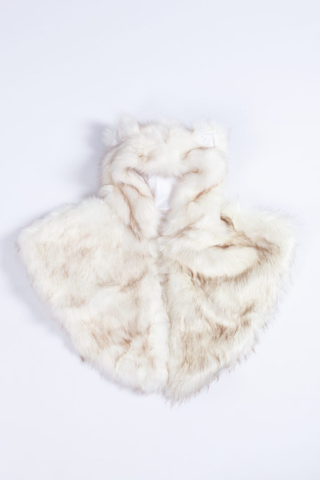 Wolf Cape Wit Bontje Poncho Vest Muts Hood Spirit IJsbeer Bontjas kopen ...